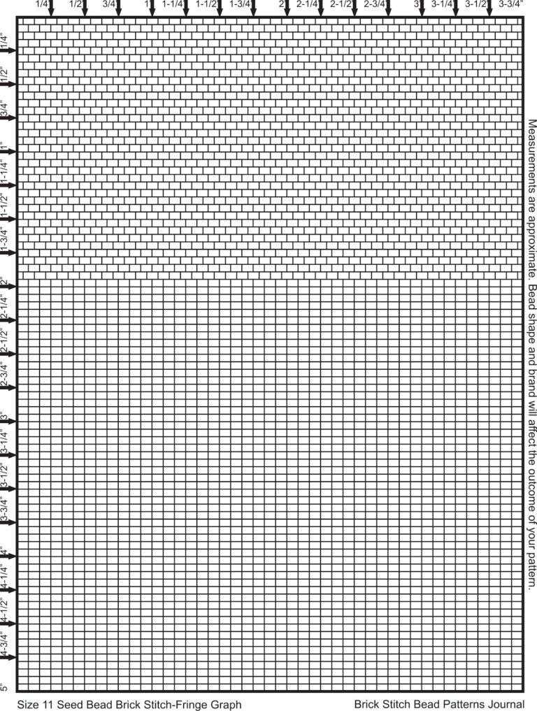 Free Printable Brick Stitch Graph Paper – FREE Printable