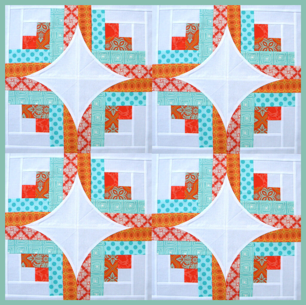 Printable Curved Log Cabin Quilt Pattern Free – FREE Printable