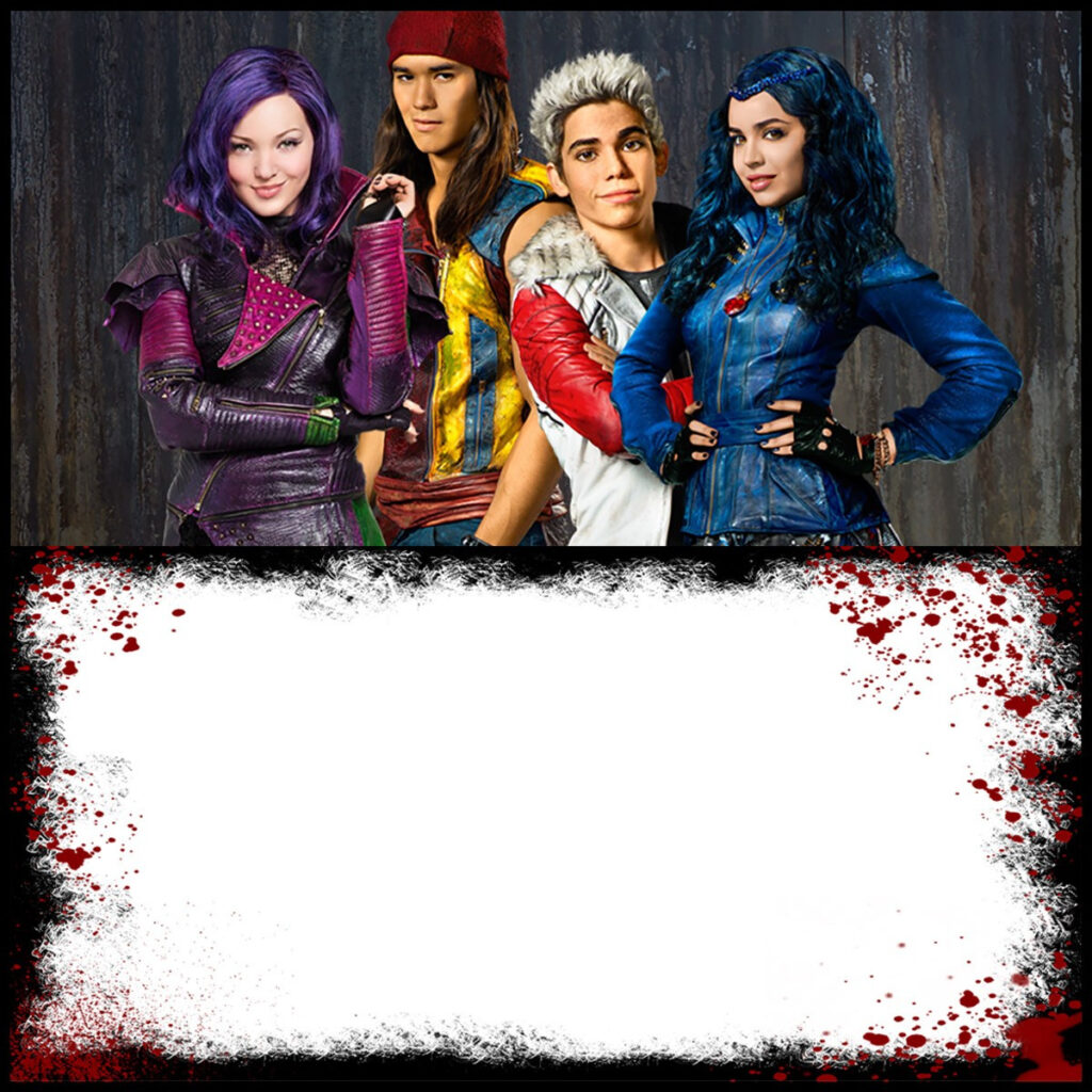 Free Printable Descendants Invitation Template – FREE Printable