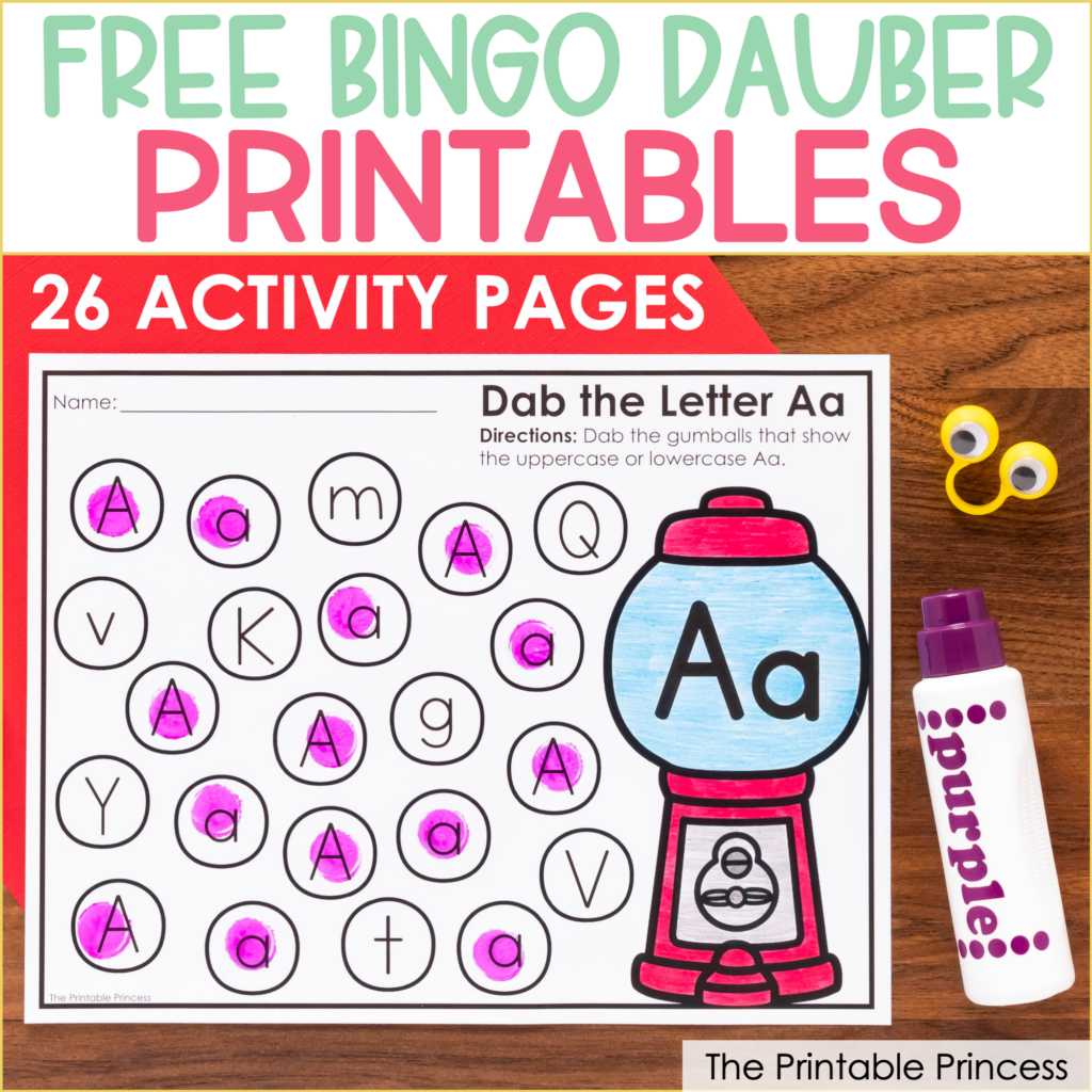 Free Bingo Dauber Printables – FREE Printable