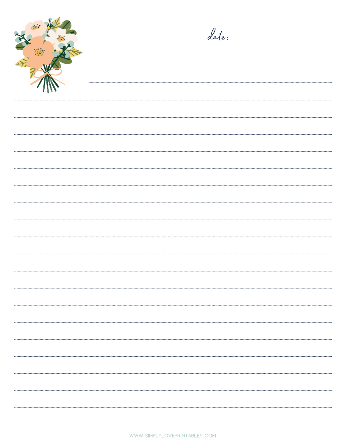 Free Printable Journal Pages – FREE Printable