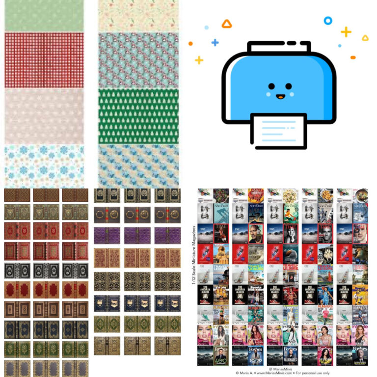 Free Printable Miniature Labels – FREE Printable