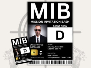 Badge Creator Free Printable Mib Badge Template – FREE Printable