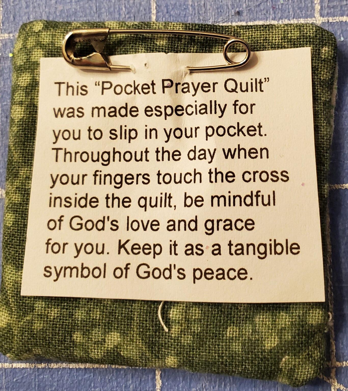 Free Pocket Prayer Quilt Poem Printable – FREE Printable